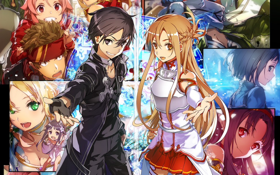 【SAO十周年】刀剑神域十周年漫展宣传1_哔哩哔哩_bilibili
