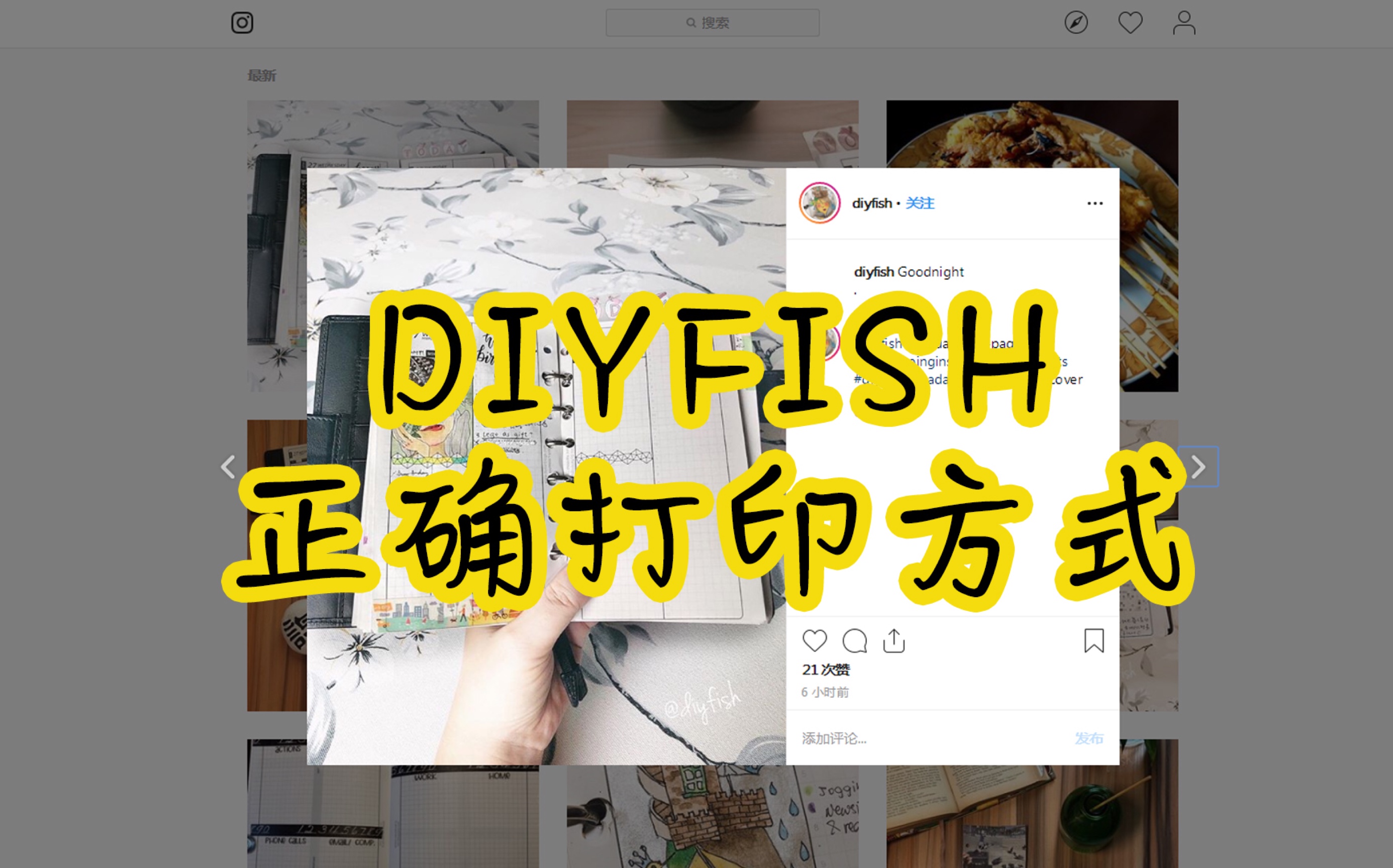 【脆脆】Diyfish的打印方式|经验分享_哔哩哔哩_bilibili