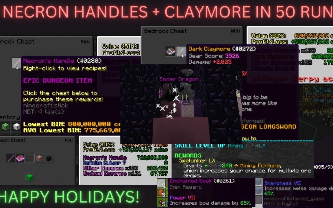 如何一周赚3b coins(Hypixel SkyBlock Highlights #6) - 视频下载 Video Downloader