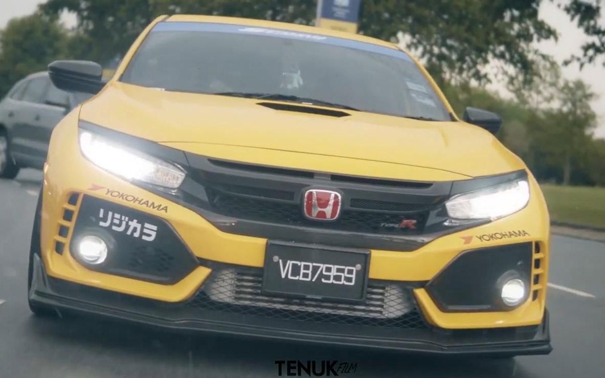 Spoon Sport 战斗本田，思域 type r FK8R _ 4K_哔哩哔哩_bilibili