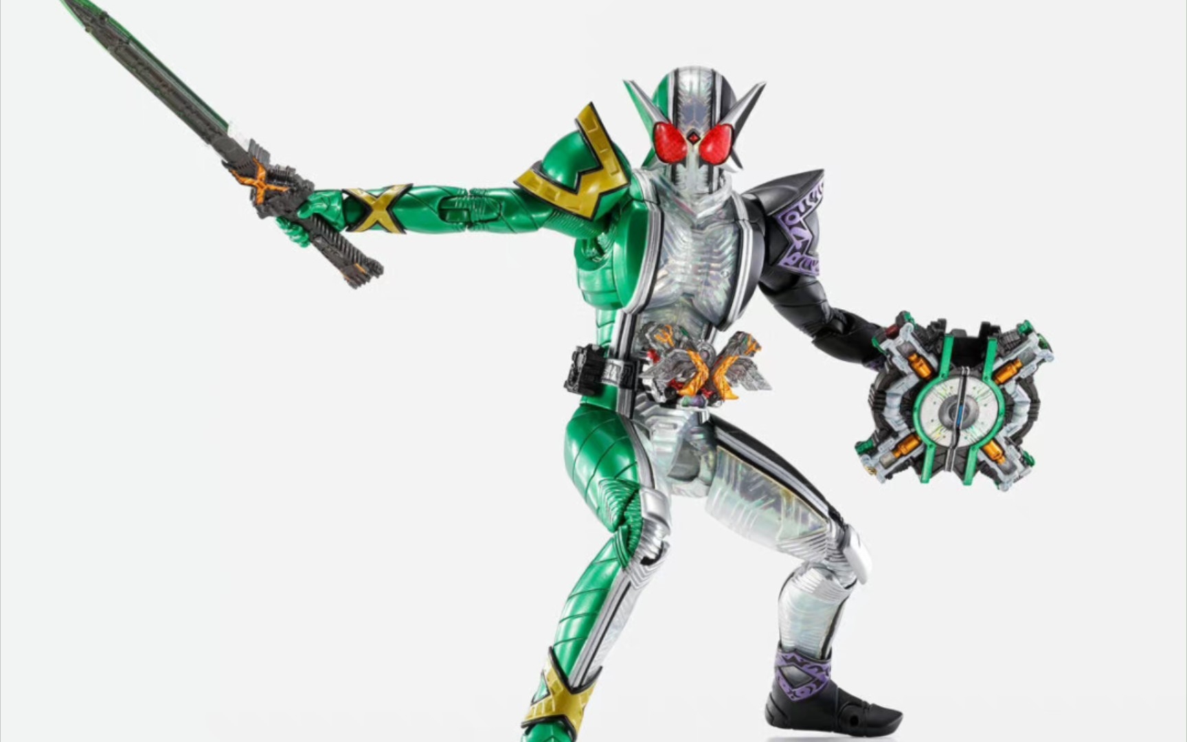 2023年2月魂限 SHF 真骨雕 假面骑士W CycloneJoker Xtreme 官图 _哔哩哔哩_bilibili