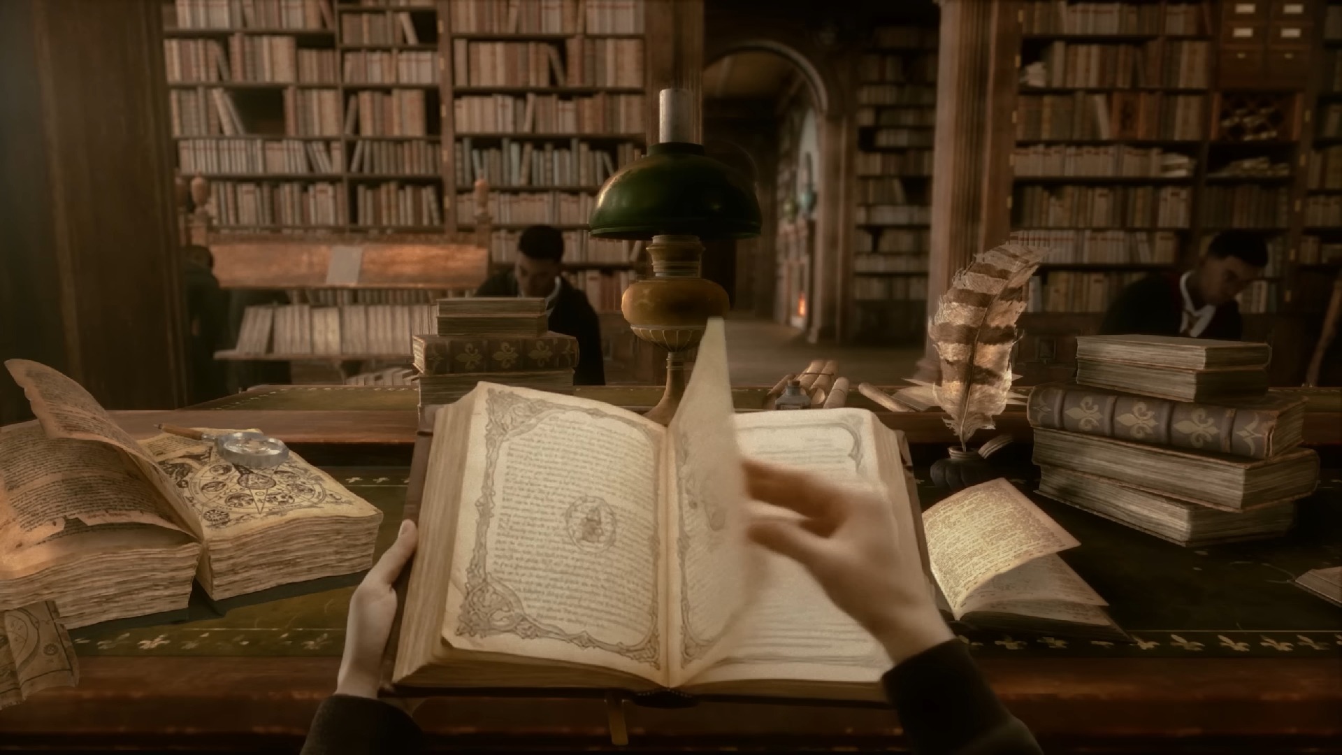 《霍格沃茨图书馆阅读时光》壁炉·古书·魔法氛围｜学习·放松·助眠BGM-洛山达的吟游诗人-其他跑团音乐-哔哩哔哩视频