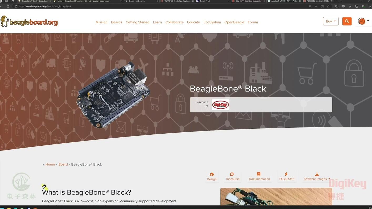 想整一款Linux开发板耍耍？来看看这款BeagleBone Black - 哔哩哔哩