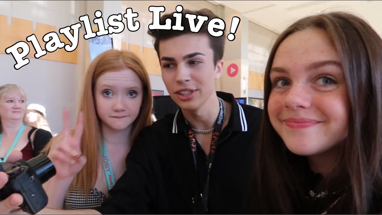 【Gracie K】Playlist Live 2020 Vlog（“Parties，Clebrities，Collabs”）(2020年3月 ...