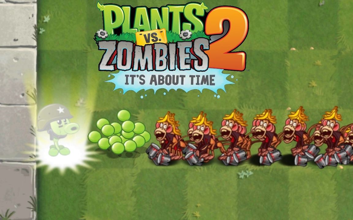 How many plants use 1 Plant food can defeat 100 Monkey Zombies - PvZ 2 ...
