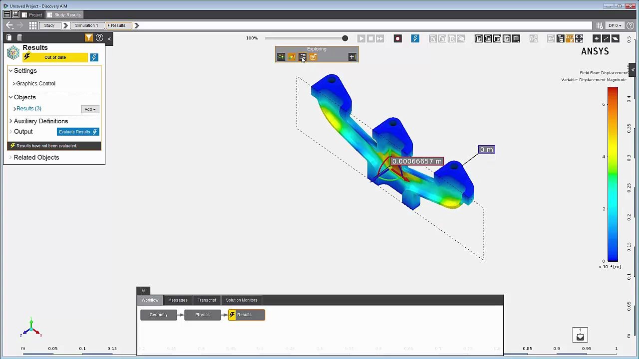 ANSYS Discovery AIM- Getting Started - The Workflow (19.2 and above)_哔哩 ...