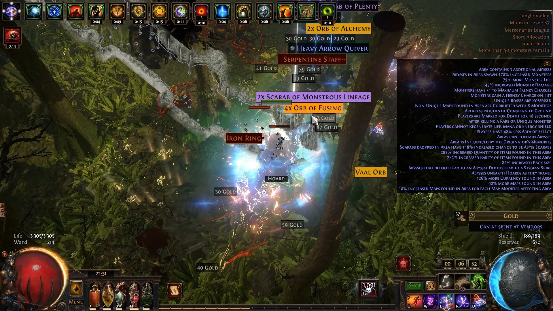 药侠毒忏悔T16.5深渊散步_流放之路