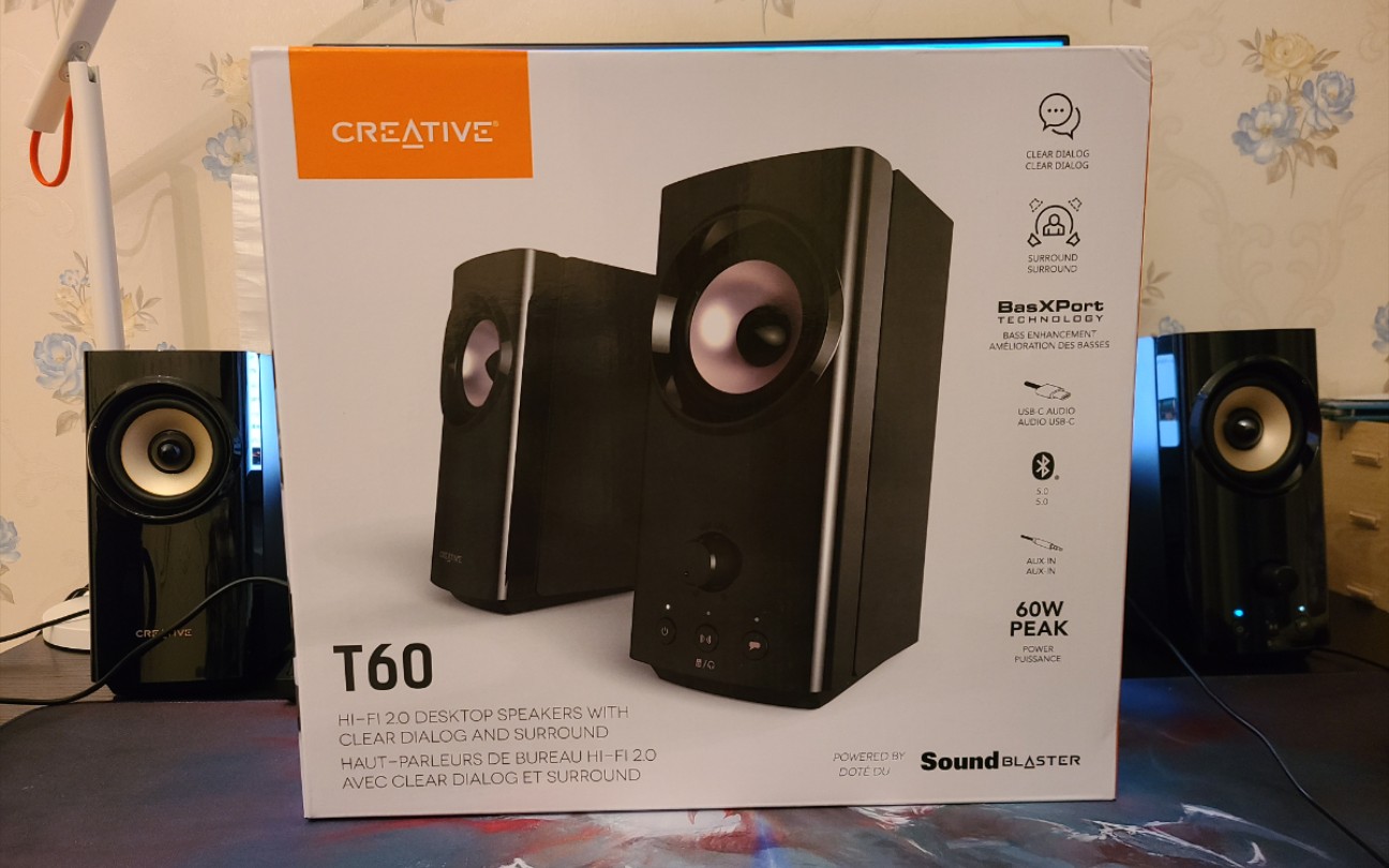 Creative创新T60音箱开箱试听_哔哩哔哩_bilibili