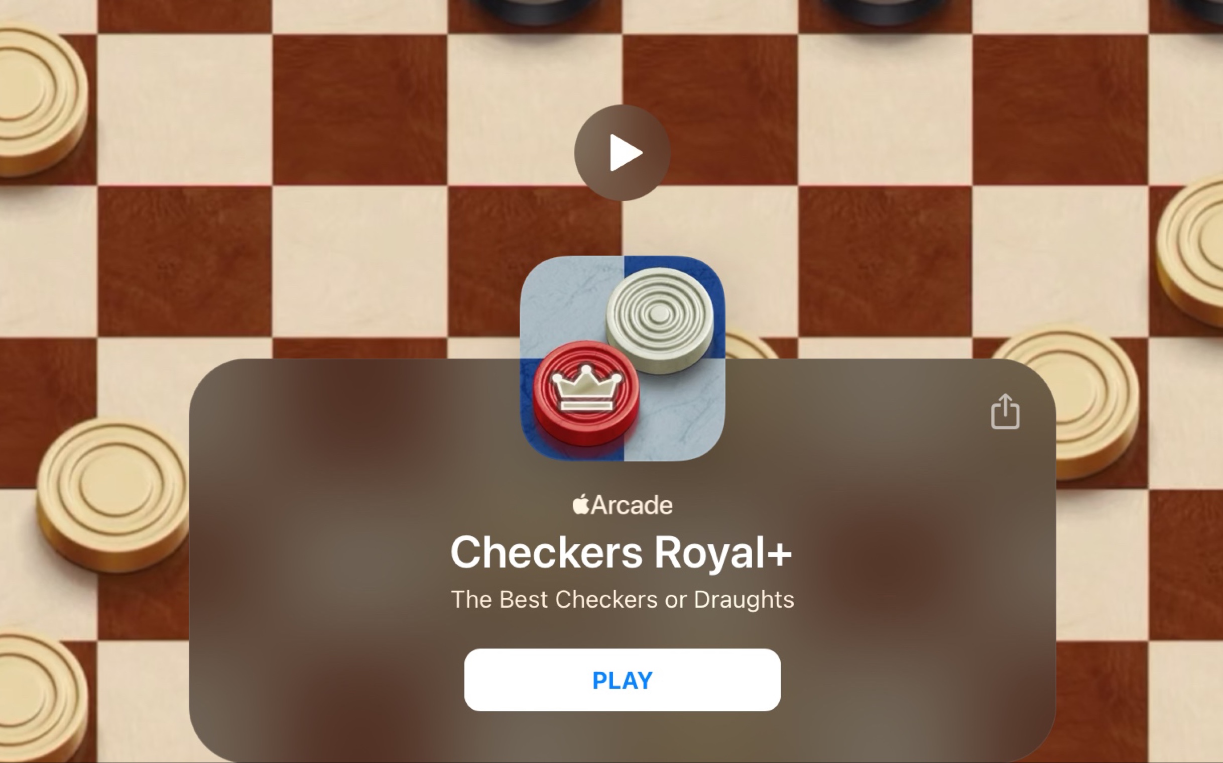 Apple Arcade 游戏-----Checkers Royal+_哔哩哔哩_bilibili