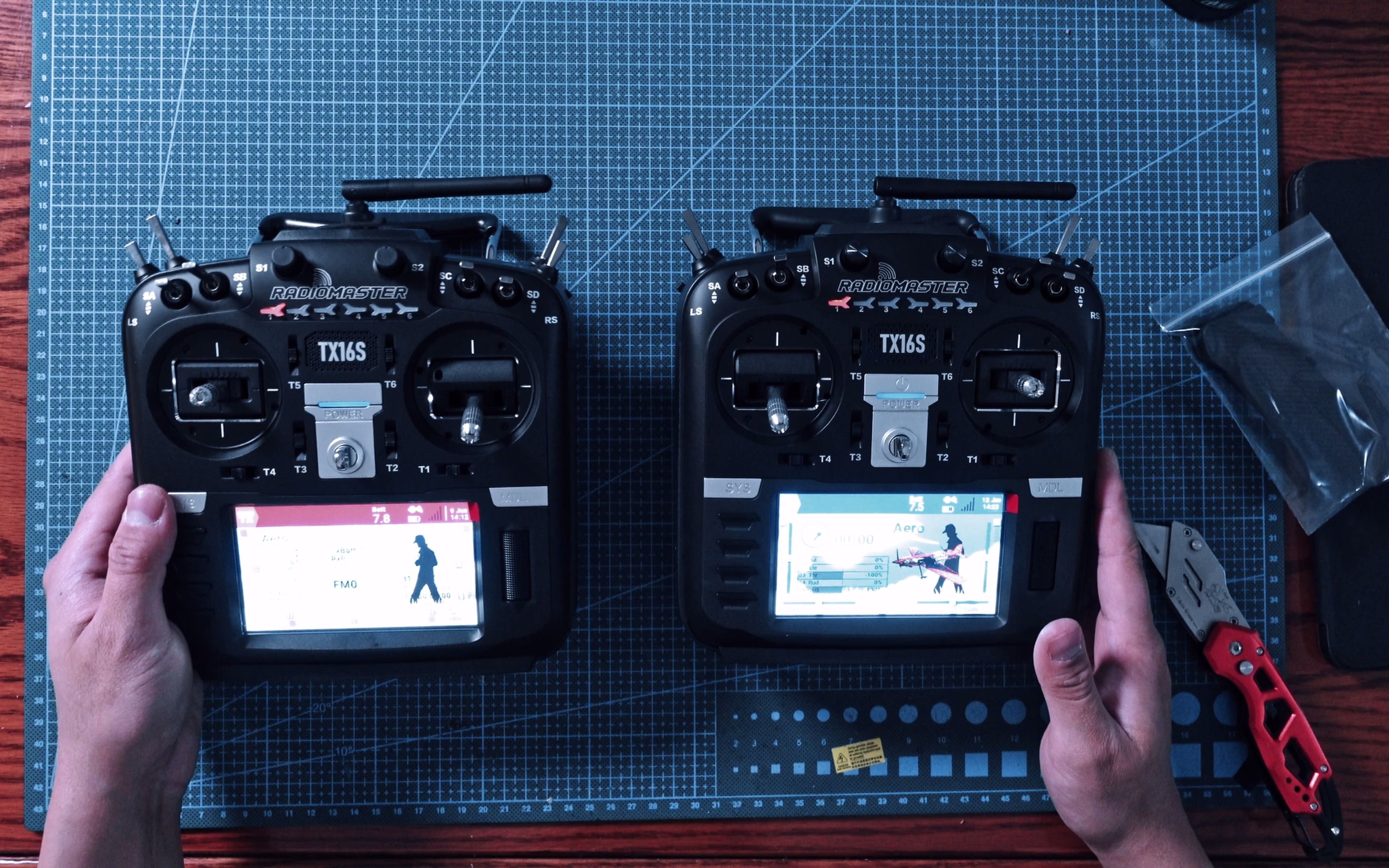 【新品开箱】Radiomaster TX16S MKII｜一代二代对比_哔哩哔哩_bilibili