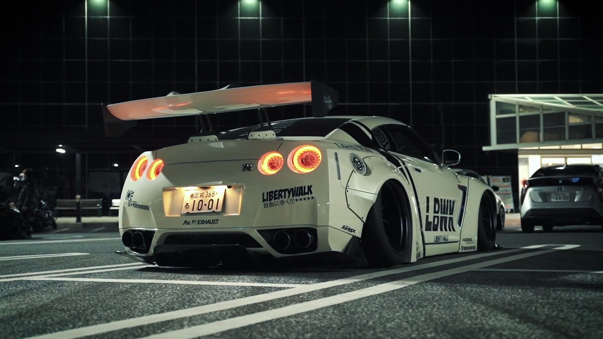 Tokyo Night Run - Liberty Walk R35 GTR 【IWGP & BLAST】_哔哩哔哩_bilibili