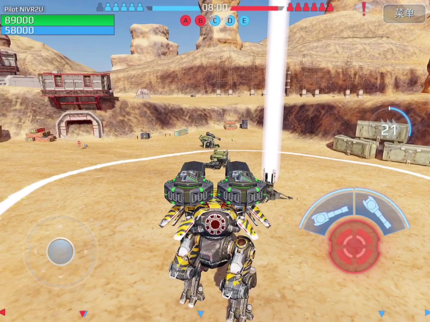 【War Robots】最新测试服：界面及游戏流畅度史诗级提高，游戏画面更加真实。峡谷_哔哩哔哩_bilibili