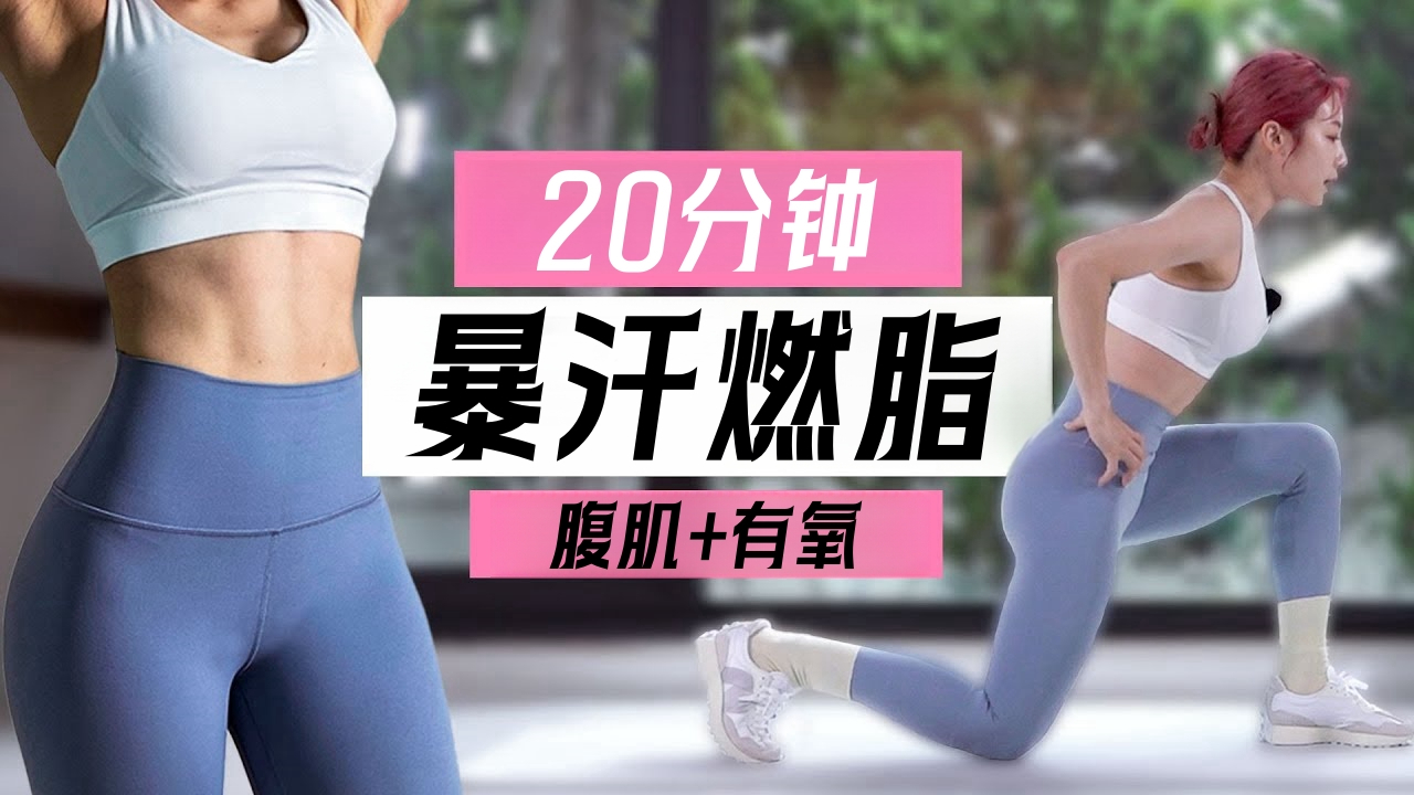 【Shim Euddeum】暴汗燃脂！韩国小姐姐20分钟全身训练，强化腹肌+有氧瘦身-baby_不是我-默认收藏夹-哔哩哔哩视频