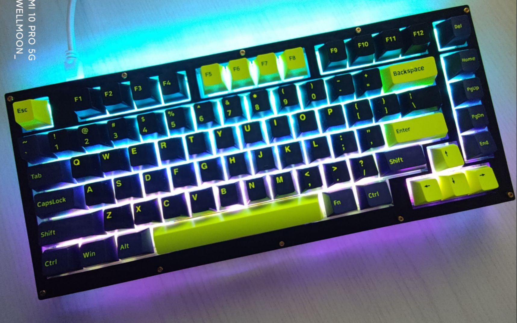 亚克力堆叠套件 Atlantis ak81 键盘打字音，ktt酒红_哔哩哔哩_bilibili