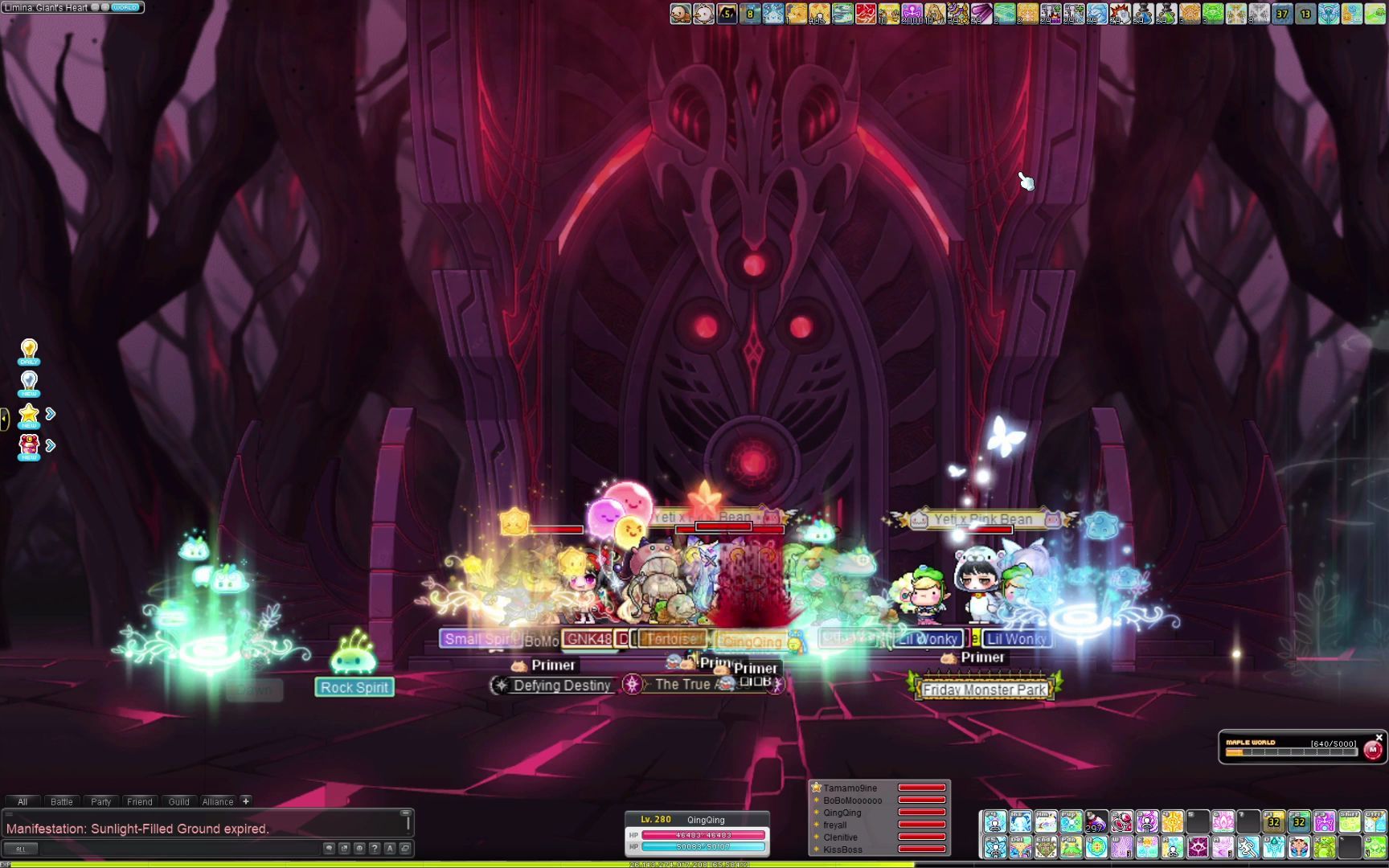 感谢NX不杀之恩 以后一定认真练操作_MAPLESTORY