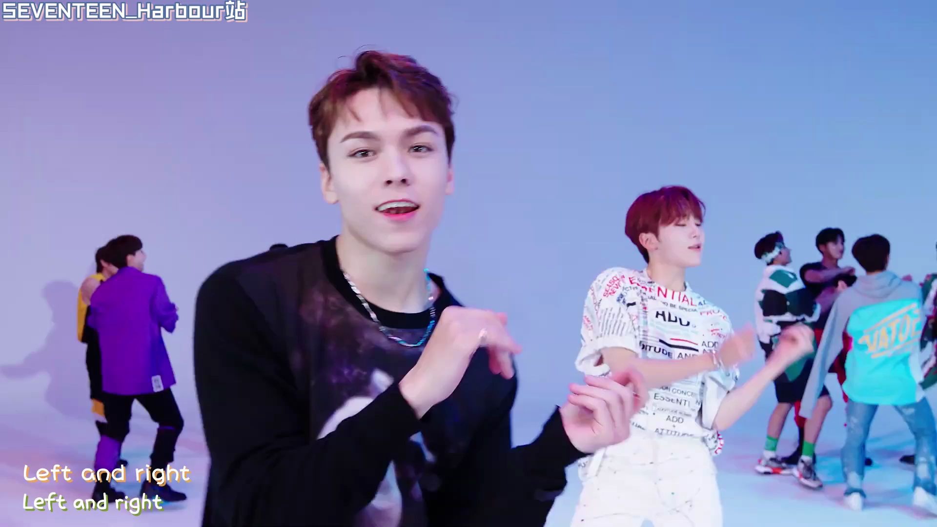 [SVT_Harbour中字] 200624 SEVENTEEN [BE ORIGINAL] 'Left & Right' (4K)_哔哩哔哩 ...