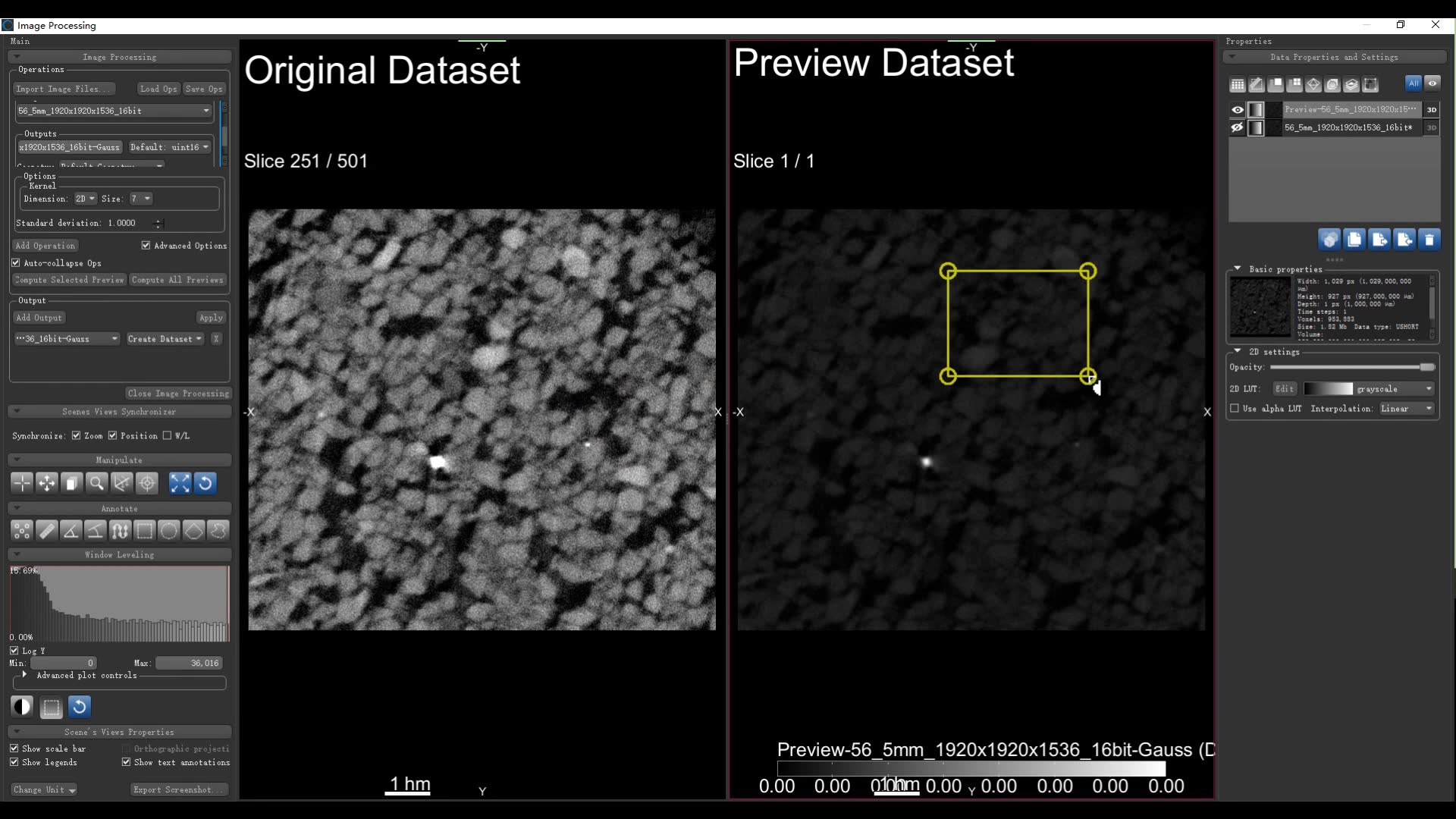 Dragonfly3.6中文教程 第四课：Dragonfly如何使用滤波器（以中值滤波为例）_哔哩哔哩_bilibili