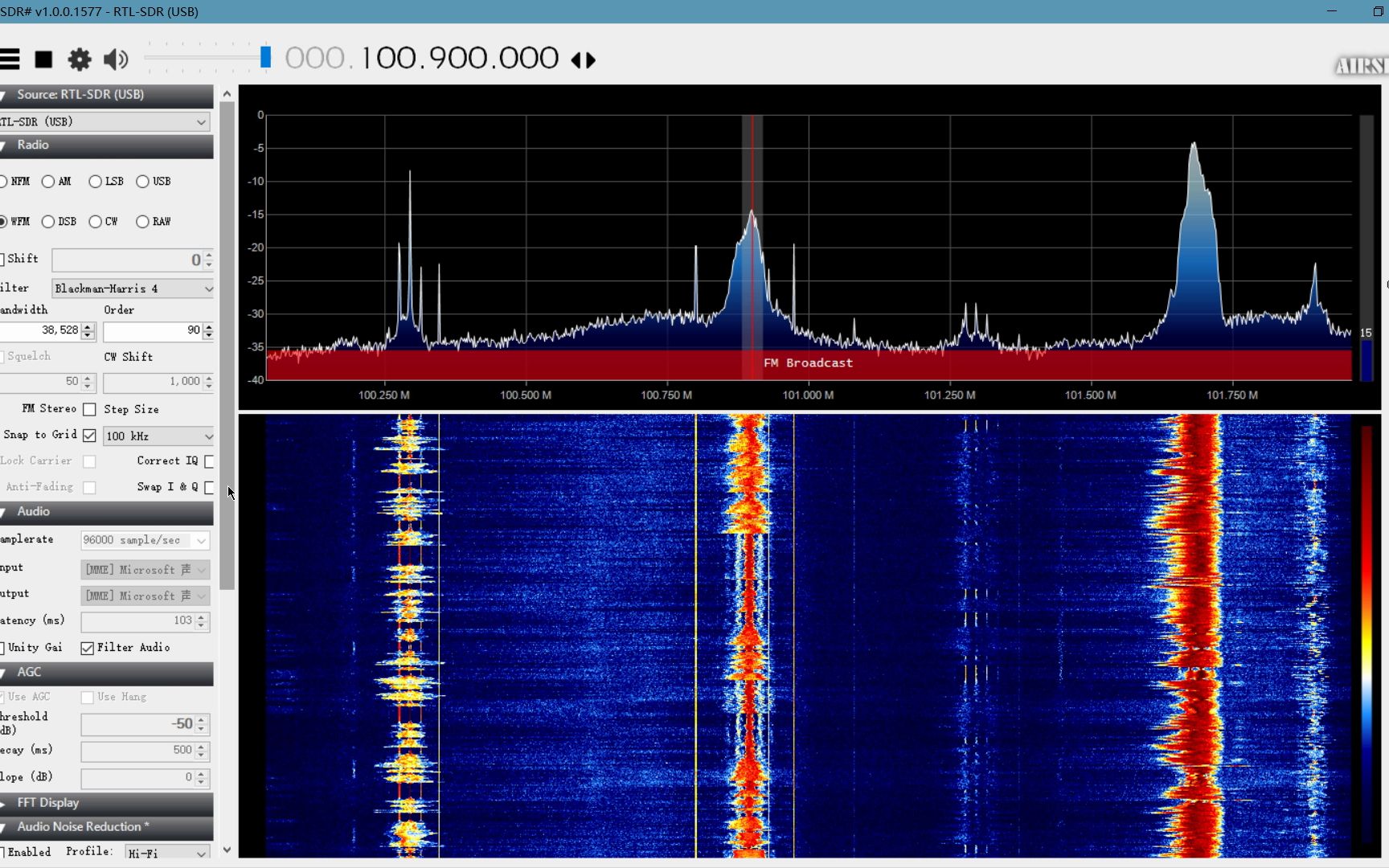 SDR软件无线电在SDR#上的测试（收音机）_哔哩哔哩_bilibili