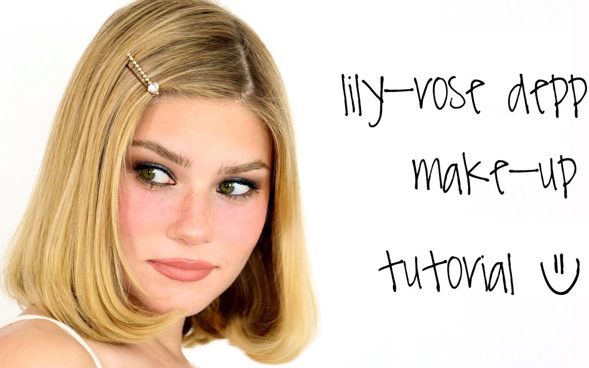 【Daisy Terrell】德普女儿仿妆 | Lily Rose Depp Makeup Tutorial_哔哩哔哩_bilibili