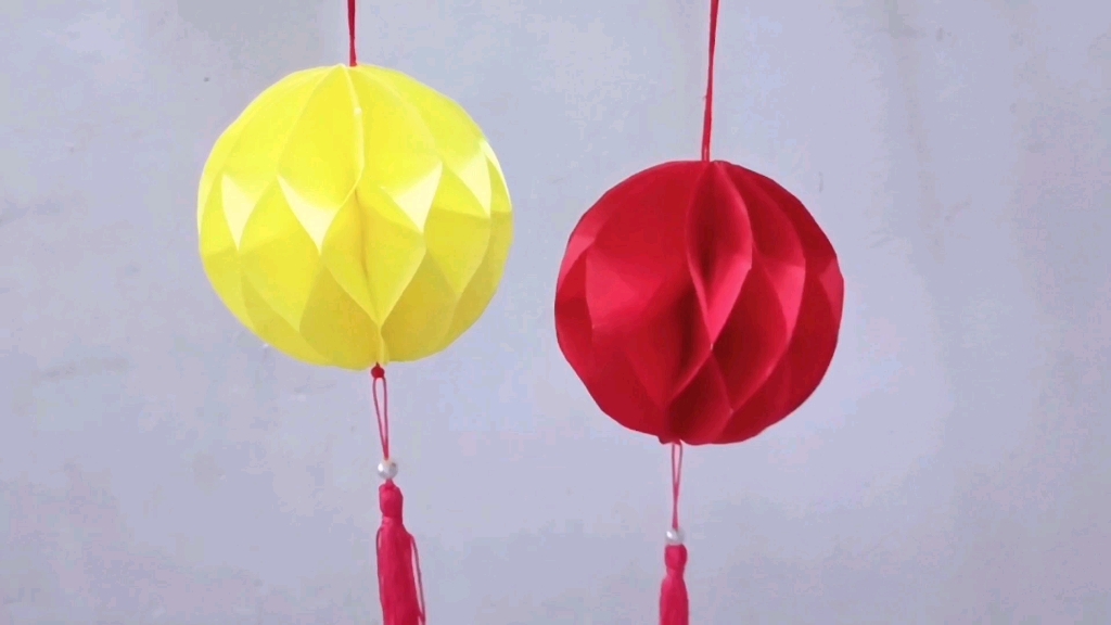 手把手教你自制中秋节小灯笼，做法非常简单，看一遍就学会了_哔哩哔哩_bilibili