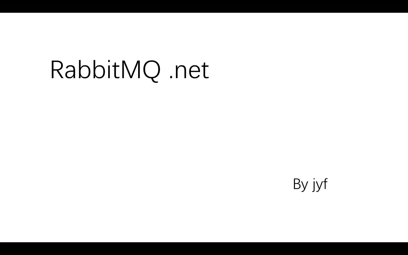 C#之rabbitMq入门_哔哩哔哩_bilibili