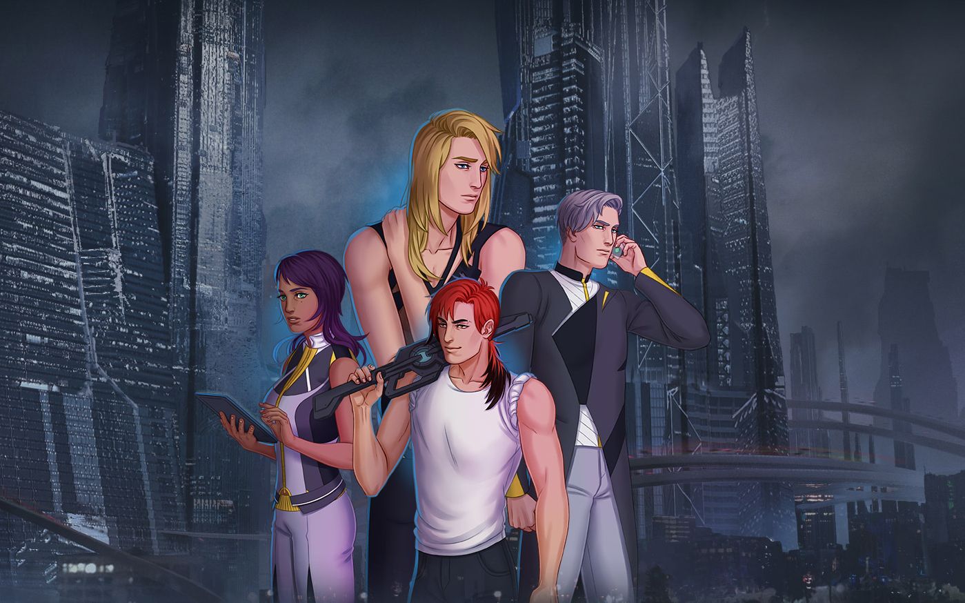 Synthetic Lover - 视觉小说游戏（Yaoi全英文语音） - Kickstarter预告宣传片PV_哔哩哔哩_bilibili