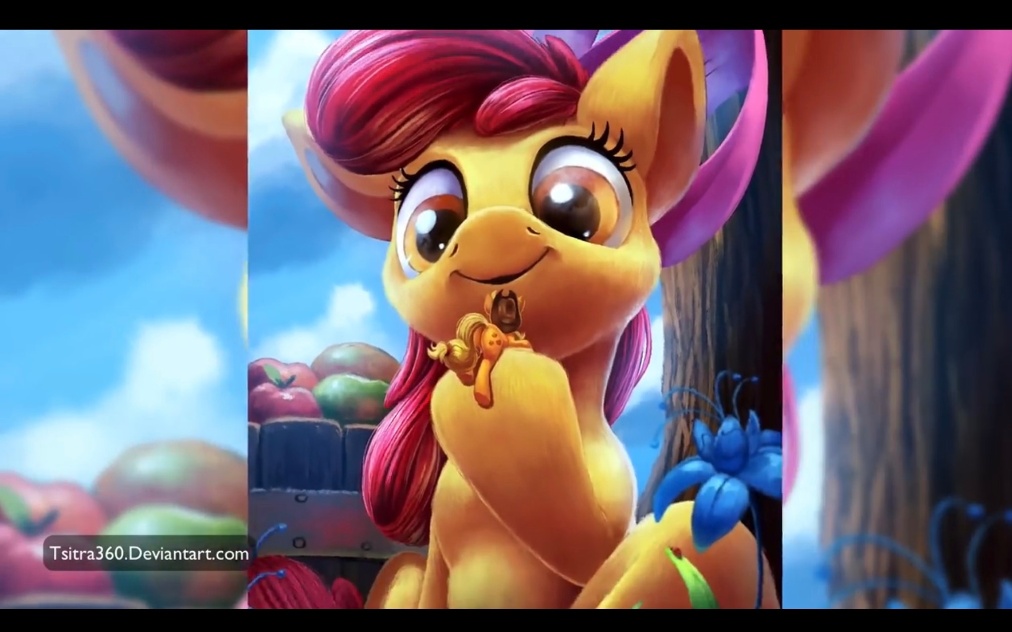 【MLP】【Tsitra360板绘】Big Sis Now (My Little Pony Art Timelapse)_哔哩哔哩_bilibili