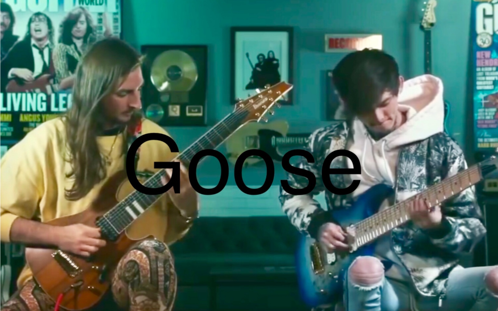 Polyphia—Goose，无伴奏A段。（休闲宅家玩）_哔哩哔哩_bilibili