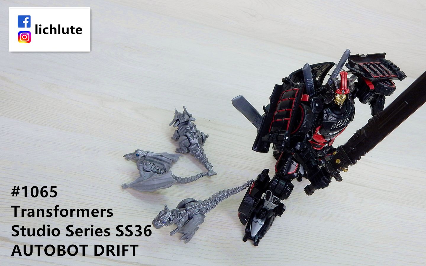 【变形金刚玩具】胡服骑射的变形金刚分享时间1065集 SS36 Deluxe Class AUTOBOT DRIFT 飘移 甩尾 恐龙小队_哔 ...