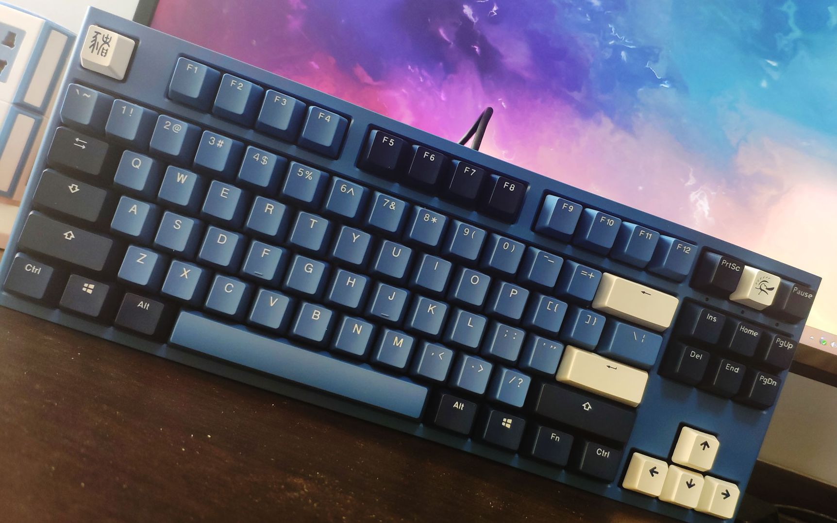 【外设关键评】来自大海的键盘？Akko X ducky one2海洋之星机械键盘上手体验_哔哩哔哩 (゜-゜)つロ 干杯~-bilibili