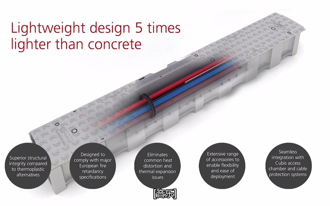 PROtrough™ Cable Protection Cubis Cable Troughs_哔哩哔哩_bilibili
