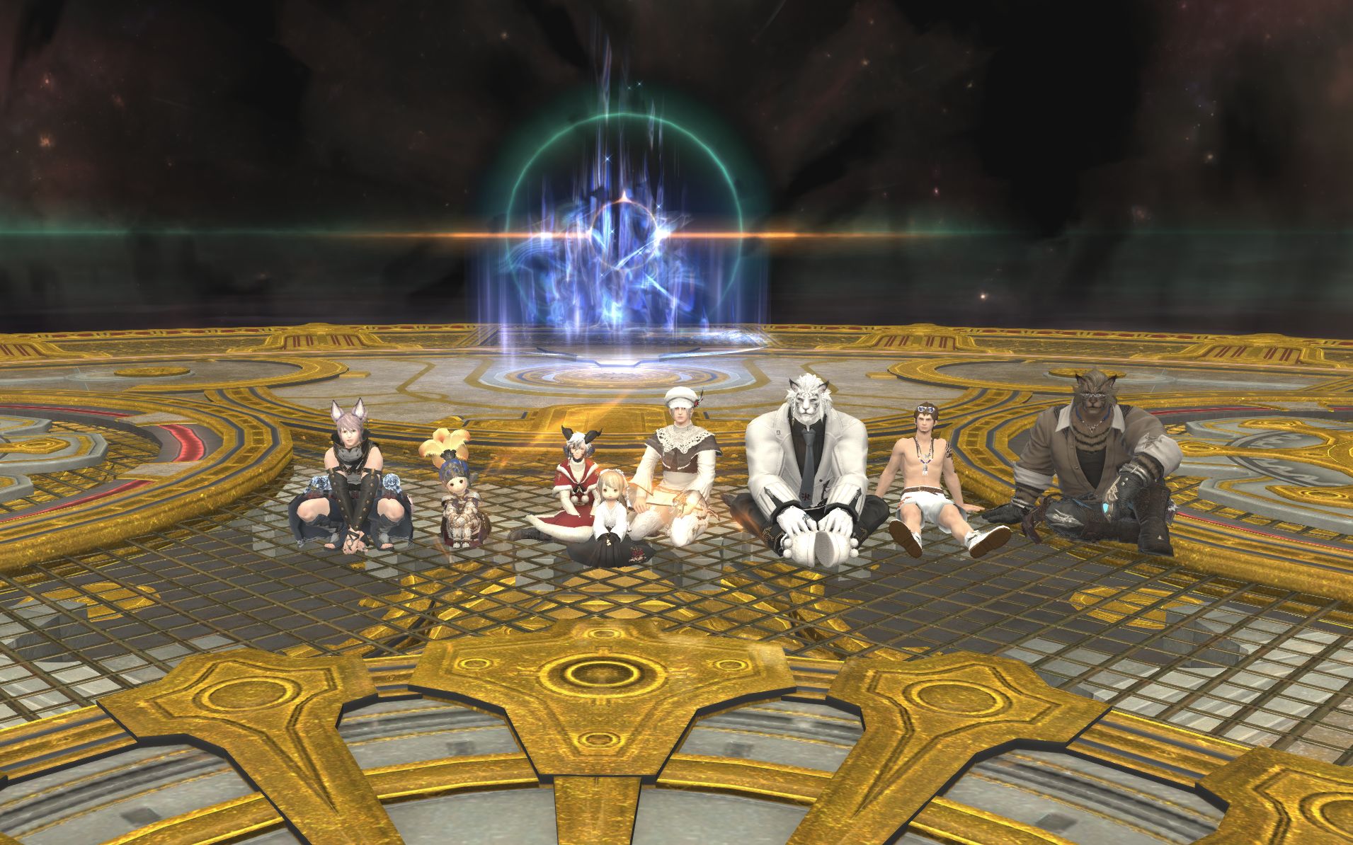 【FF14】MT战士 绝亚初次过本纪念_哔哩哔哩_bilibili