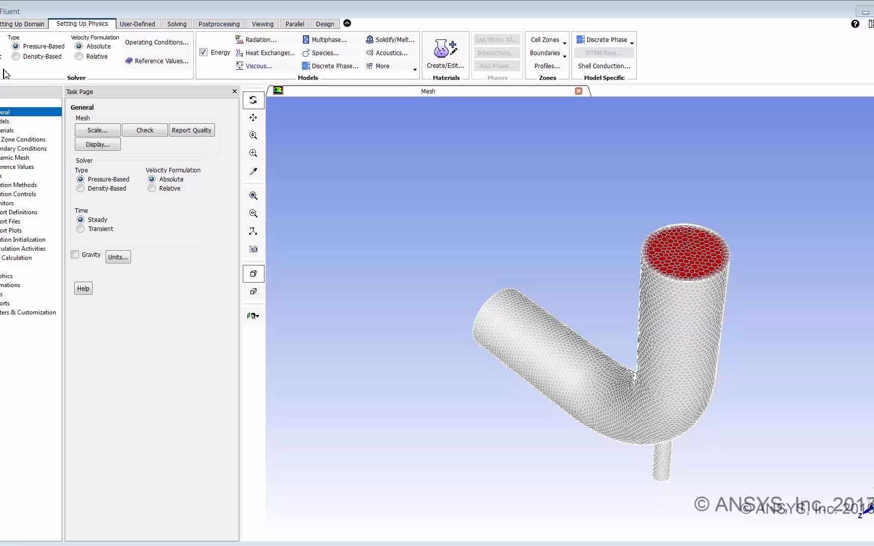 Ansys Fluent介绍 - 模块 10 - 瞬态流动