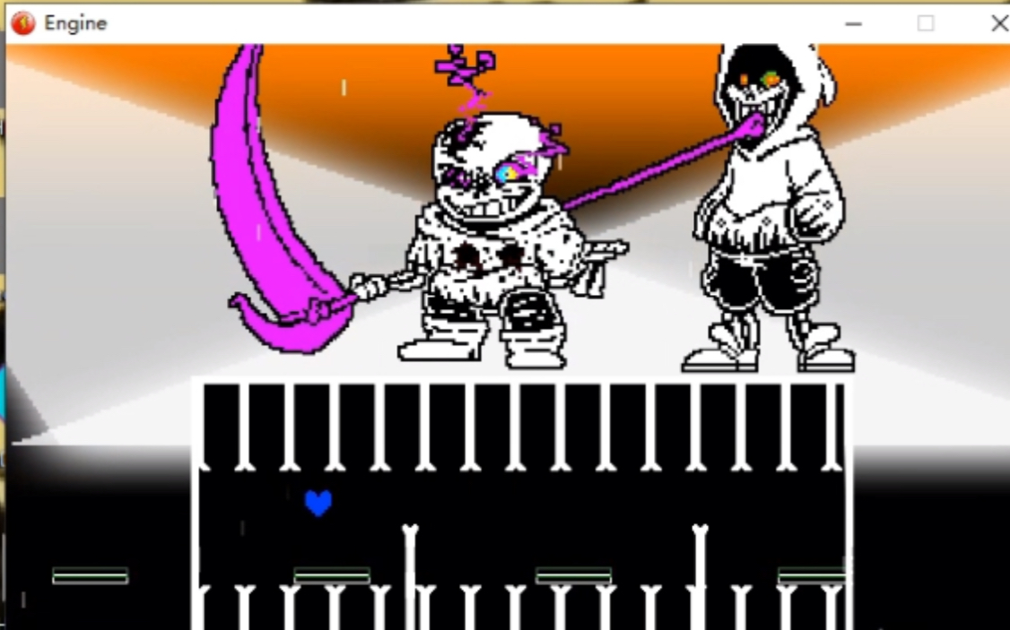 【GH！DustTrust】另一版的第三阶段重置4药通关（60帧）_哔哩哔哩bilibili_传说之下