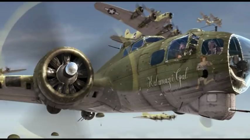 B17轰炸机执行任务_哔哩哔哩_bilibili