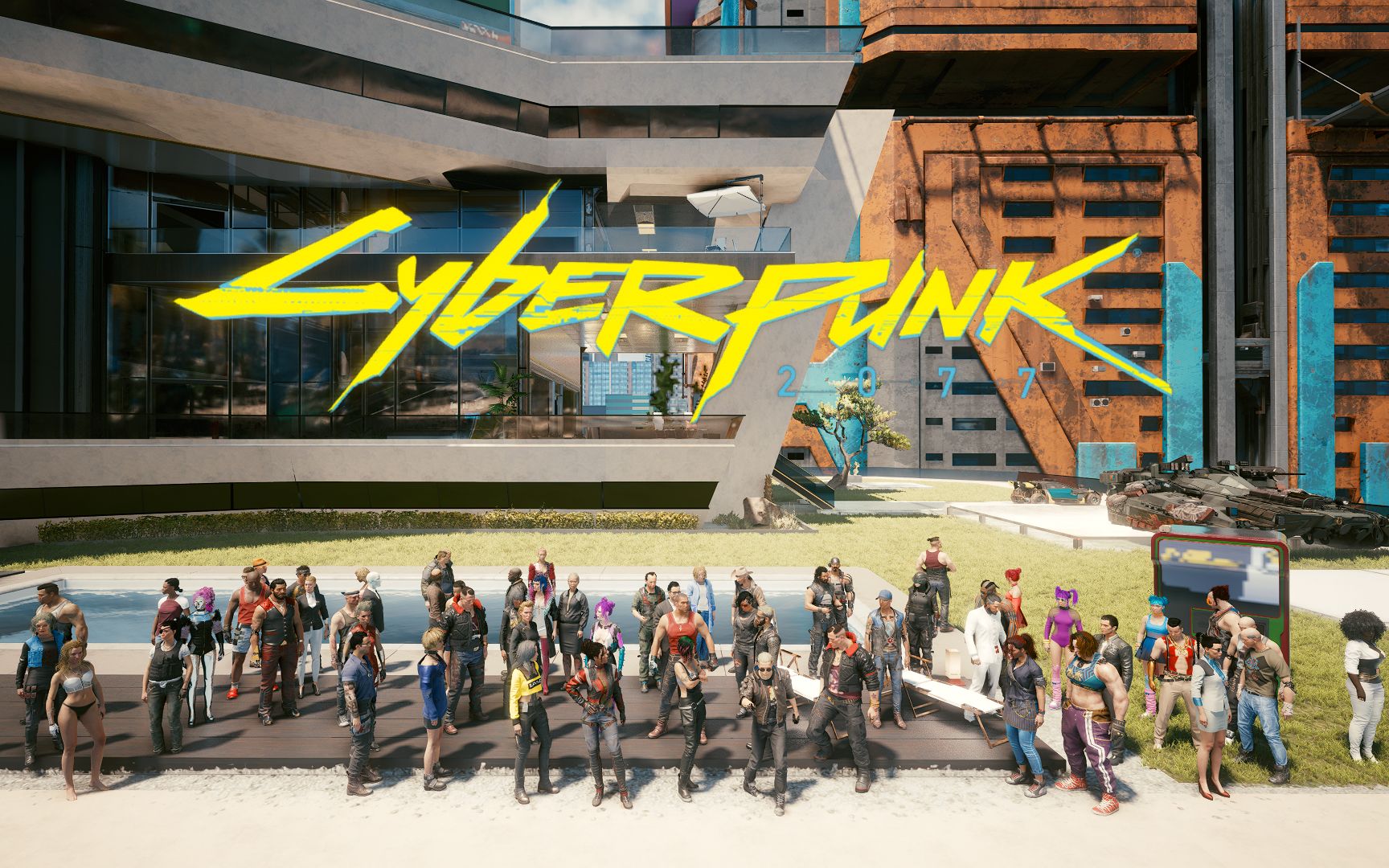 【2077】完结撒花~ 来张大合照吧！_哔哩哔哩_bilibili