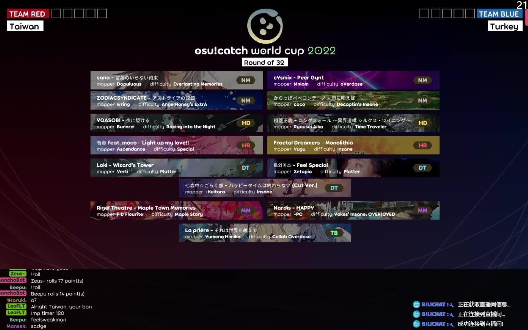 [osu!C]CWC 2022 32强(鲲岛)vs(土耳其)_OSU