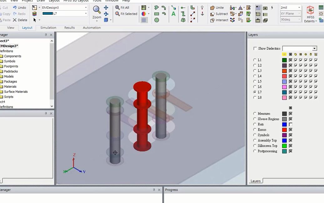 How to Model Differential Microstrip in HFSS