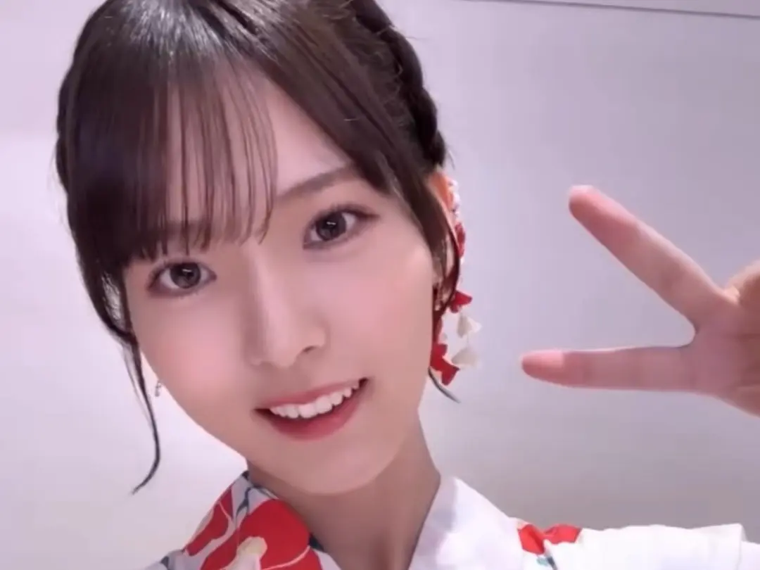 中嶋優月 ins 250714 浴衣柚子_哔哩哔哩_bilibili