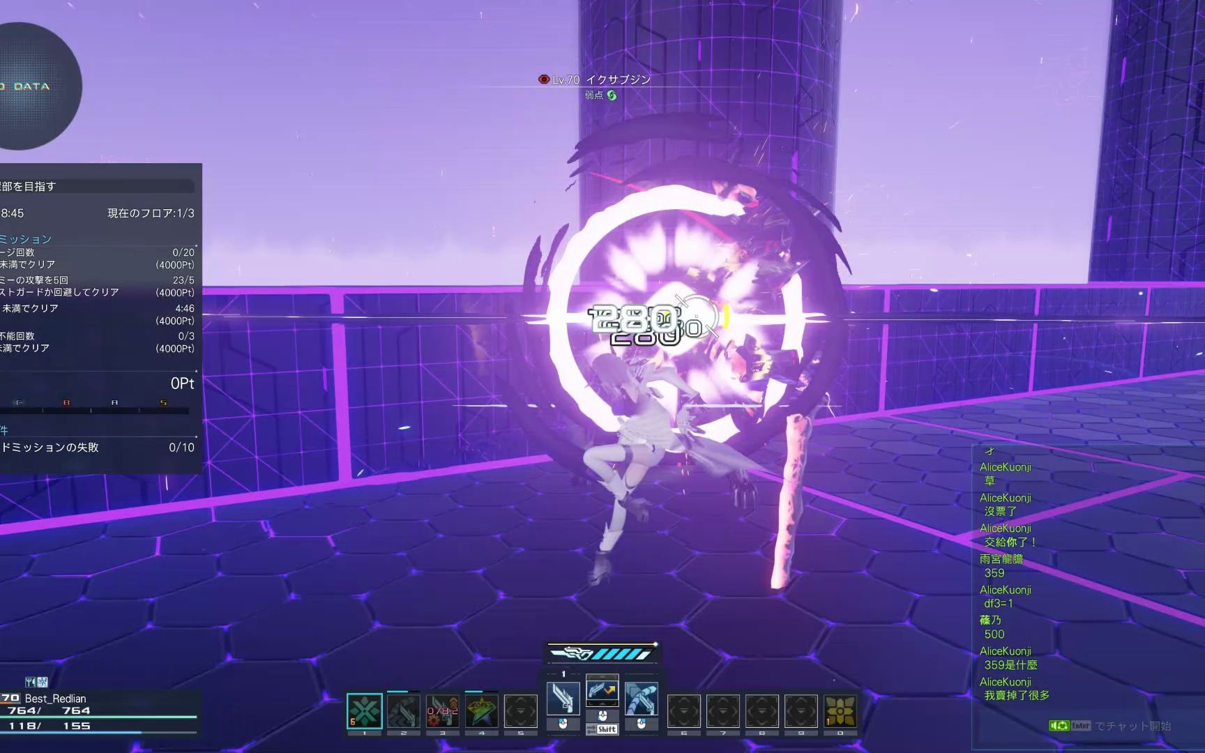 【PSO2NGS】新职业SL：输出爆炸但还是比不上LU（金字塔RANK2solo忍者）