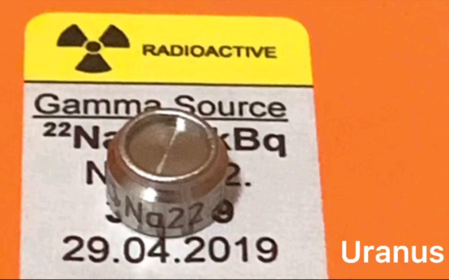 Na22放射源来了！圈内首发正电子辐射体！_哔哩哔哩_bilibili