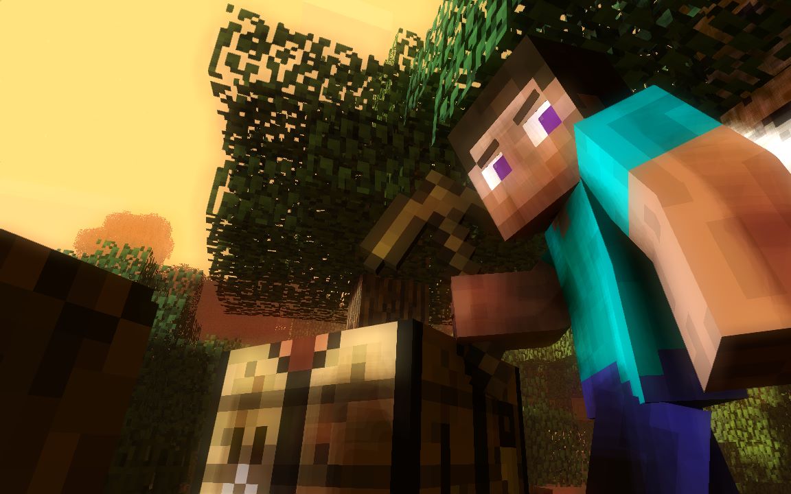 我的世界动画-第一天 （原创）_哔哩哔哩_bilibili