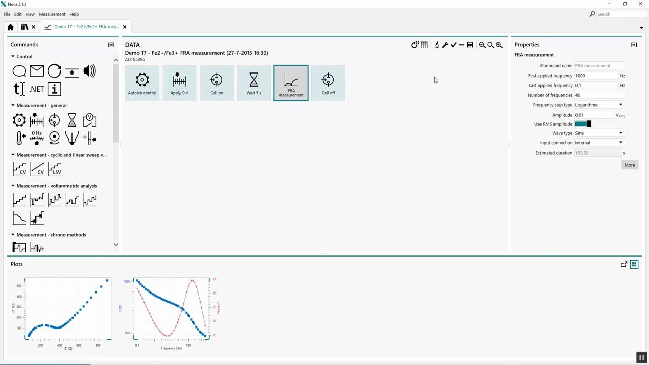 Metrohm Autolab NOVA 2 – EIS Circuit Fit_哔哩哔哩_bilibili
