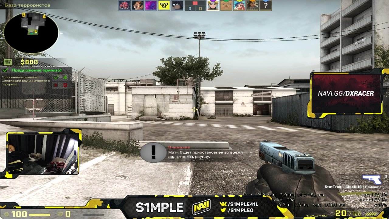 CSGO s1mple FPL 20171214直播_哔哩哔哩_bilibili