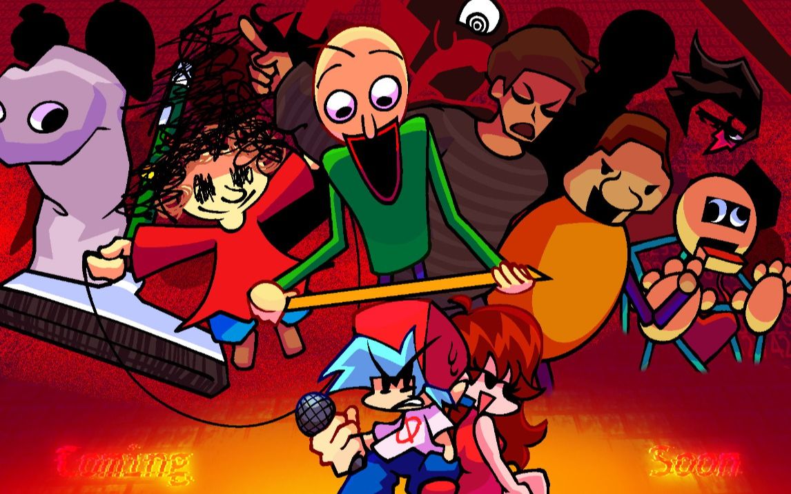 FNF模组 Baldi's Basics in Funkin'单曲更新_哔哩哔哩bilibili