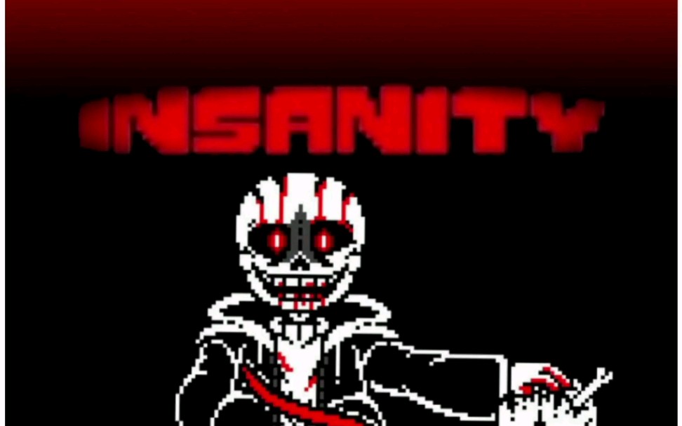 [ 精神错乱sans 第二阶段 ] (Insanity HARD MODE) Insanity - Megalovania (MY TAKE)