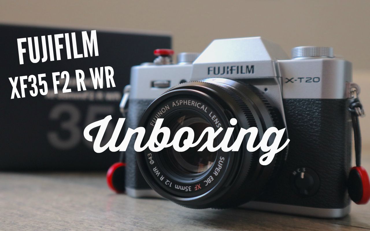 富士 XF35 F2镜头 开箱_哔哩哔哩_bilibili