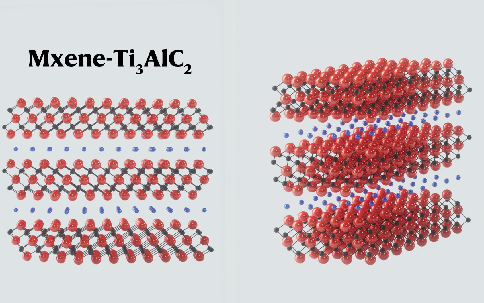 【科研绘图】MXENE的模型制作与渲染