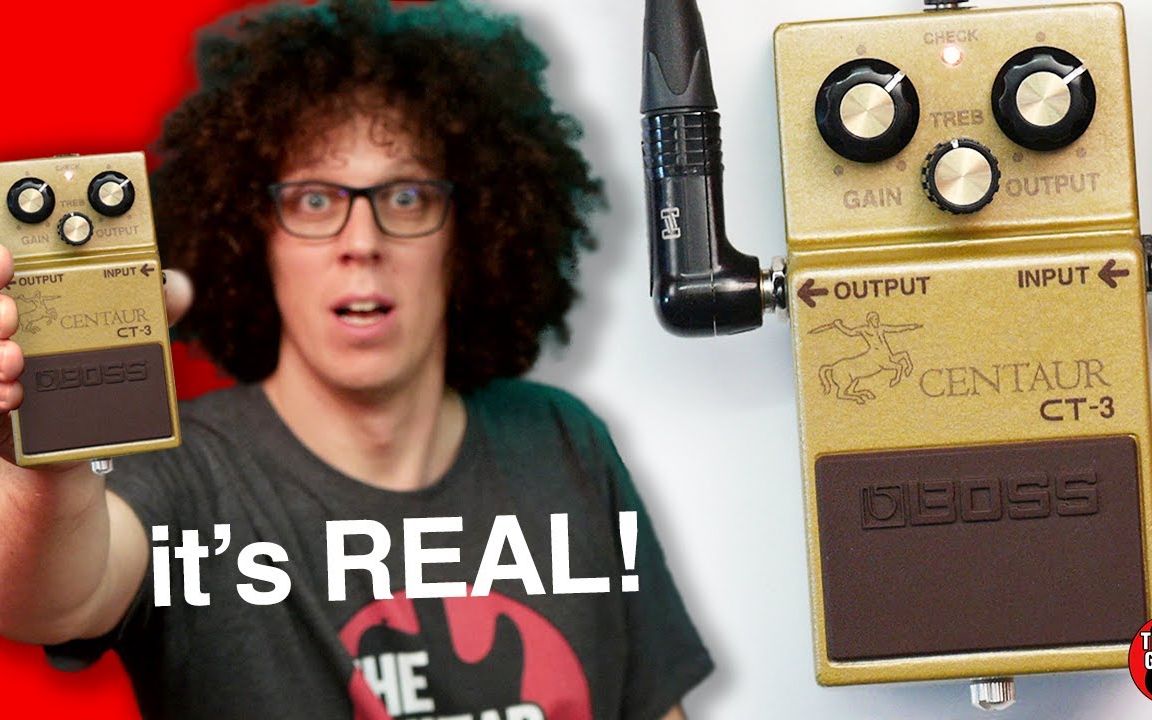 【真的 ?】Boss Centaur CT-3 Overdrive 人头马_哔哩哔哩_bilibili