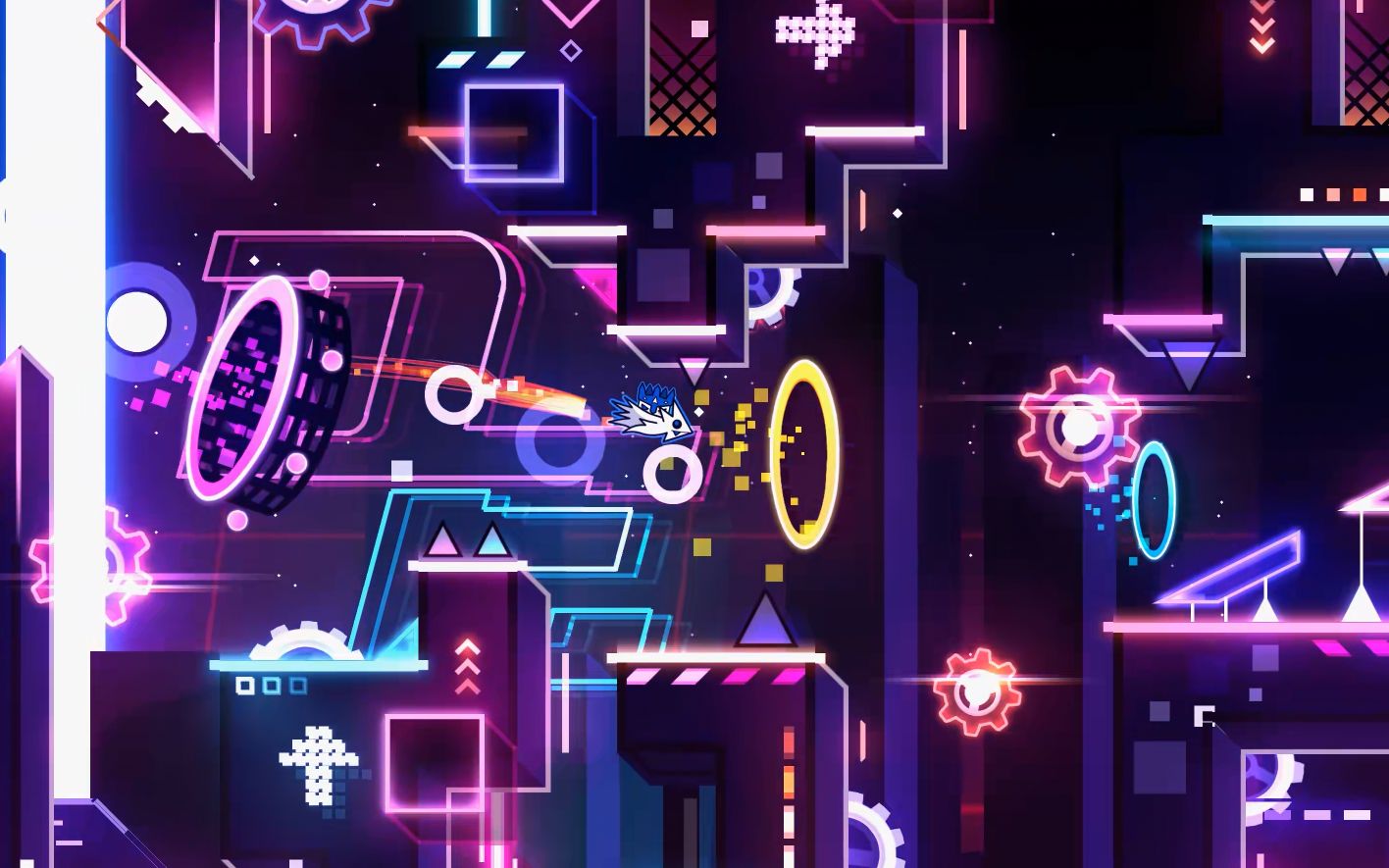 [4K/120Fps] "Night Rider" +SHITTY By lmAnubis and more || 几何冲刺/Geometry ...